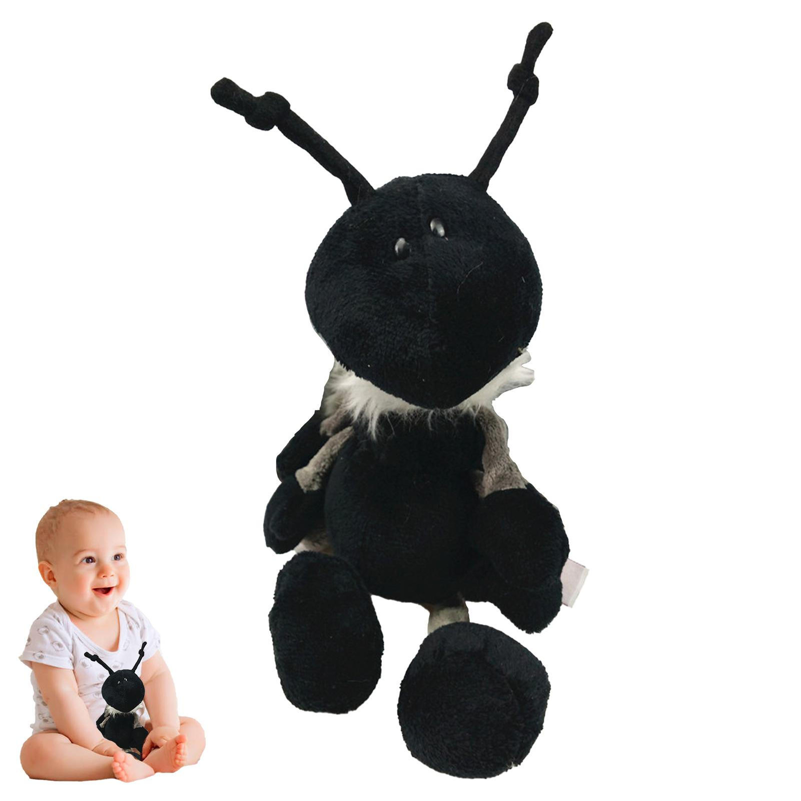 Stuffed Ant Plush Cute Stuffed Animal Little Doll With Ant Shape 30cm ...