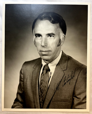 VTG Edgar Maurice Cortright Signed Photograph NASA Scientist & Engineer ...