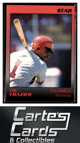 Lou Frazier 1989 Star Columbus Mudcats #10 Houston Astros | eBay