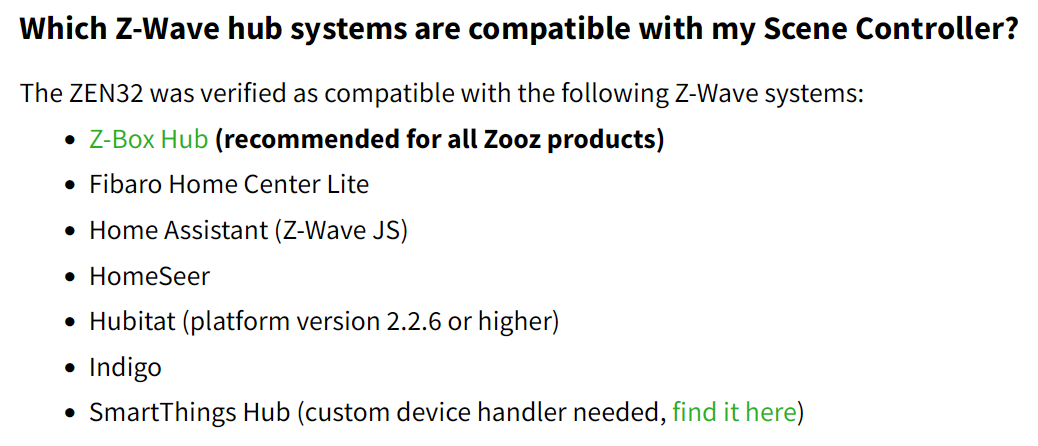 Zooz ZEN32 Z-Wave Scene Controller, 700, Switch, Wall Remote, Light ...