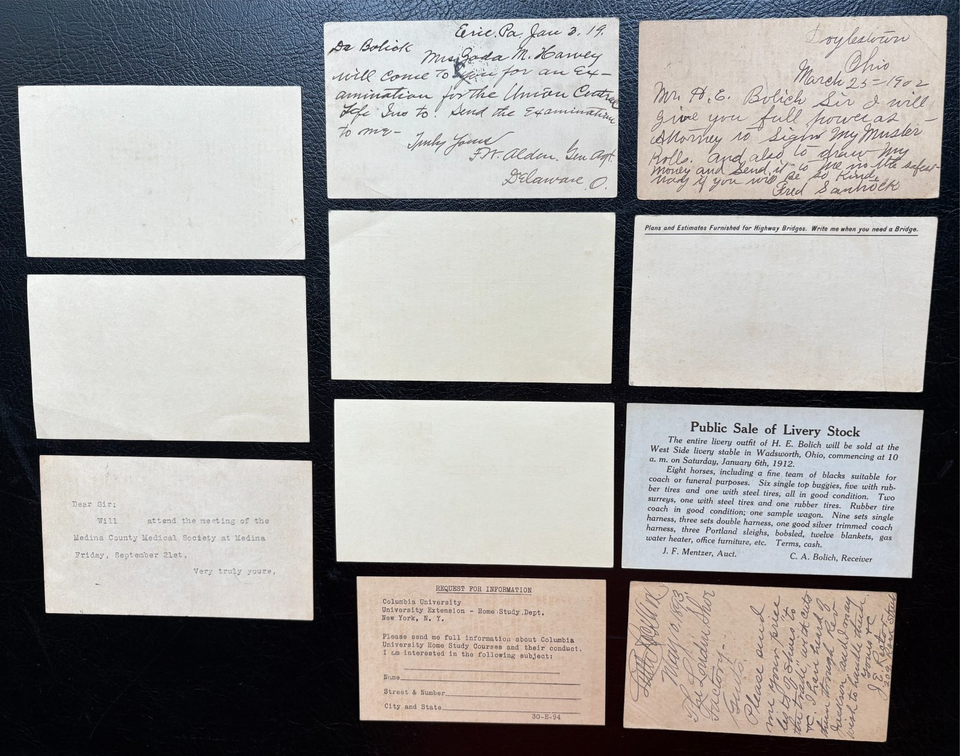 Vtg USPS Postal Cards –1886-1949–various denominations–11 cards unused ...
