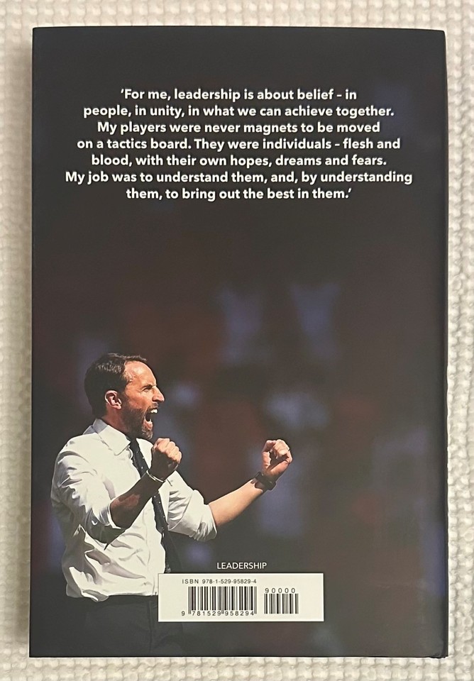 Gareth Southgate - "Dear England: Lessons in Leadership" | eBay UK