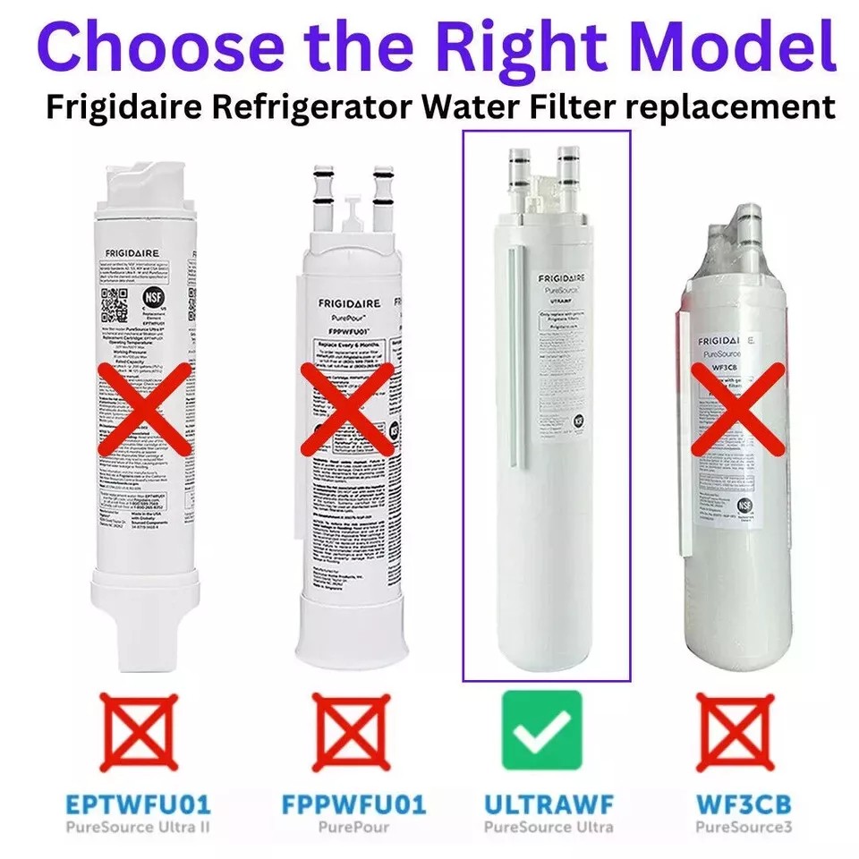 4 Pack Brand NEW ULTRAWF Frigidaire Ultra PureSource Refrigerator Water ...