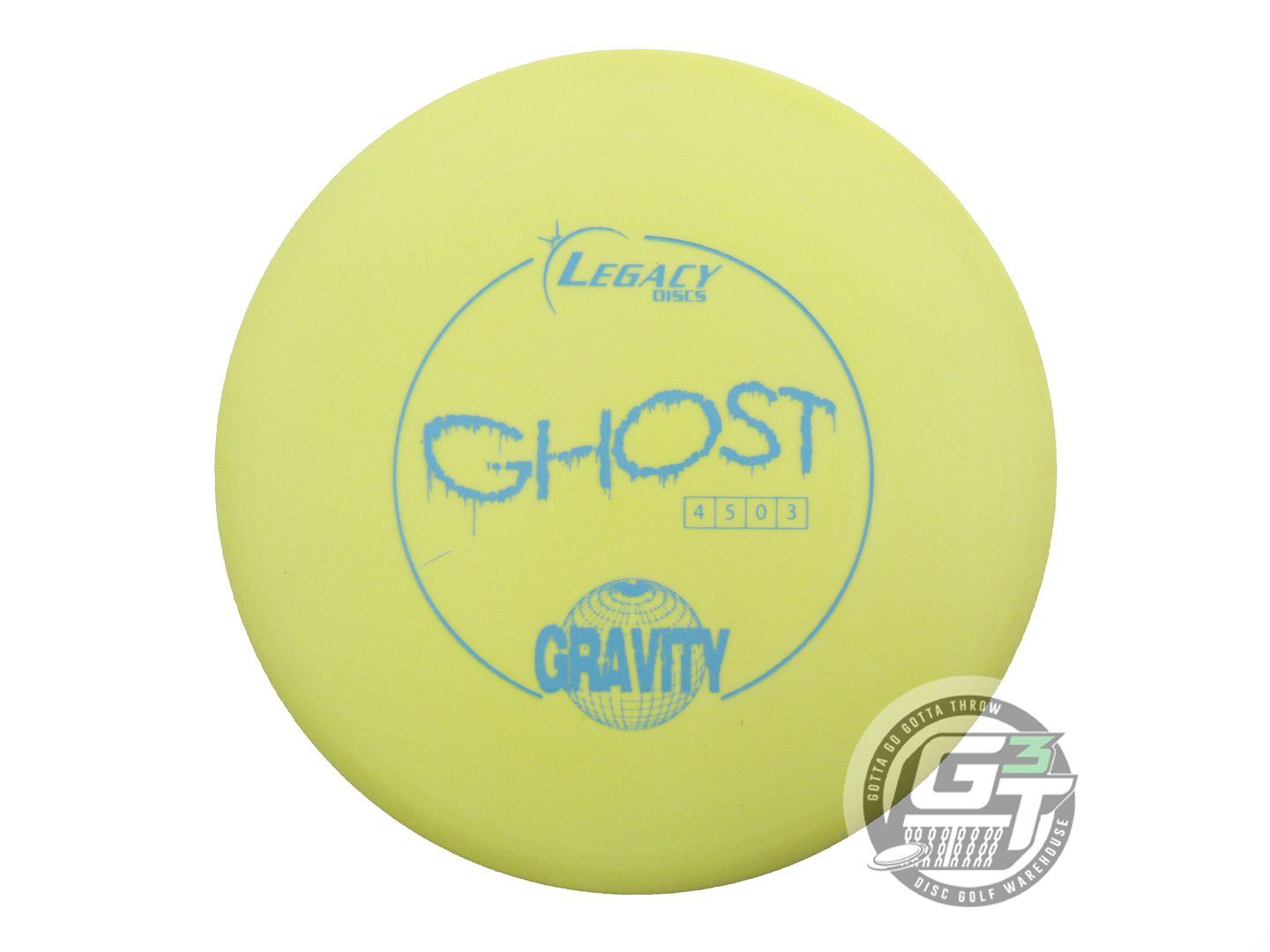 NEW Legacy Discs Gravity Ghost 171g Yellow Teal Stamp Midrange Golf ...