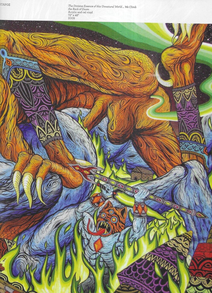 Juxtapoz Art Magazine Grotesk Chris Johanson Mq Coro Steve Olson ...