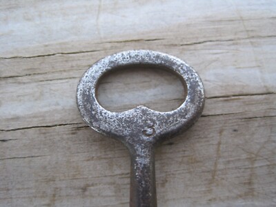 VINTAGE Antique Old Penn Lock Co. Solid Barrel Mortise Door Key Code ...