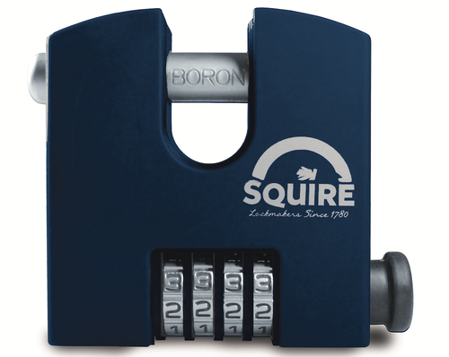 Squire Stronghold Combination Padlock Heavy Duty Combi Lock 4 Wheel ...