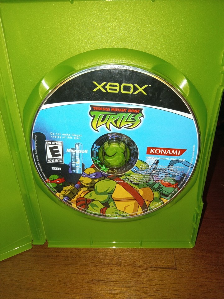 Teenage Mutant Ninja Turtles TMNT (Microsoft Original Xbox, 2003) *Disc ...