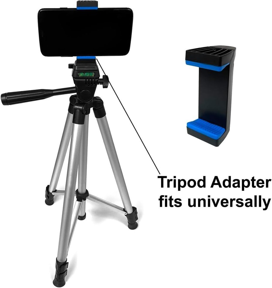 2nd Gen Cell Phone Tripod Adapter Universal Smartphone Mount For iPhone ...