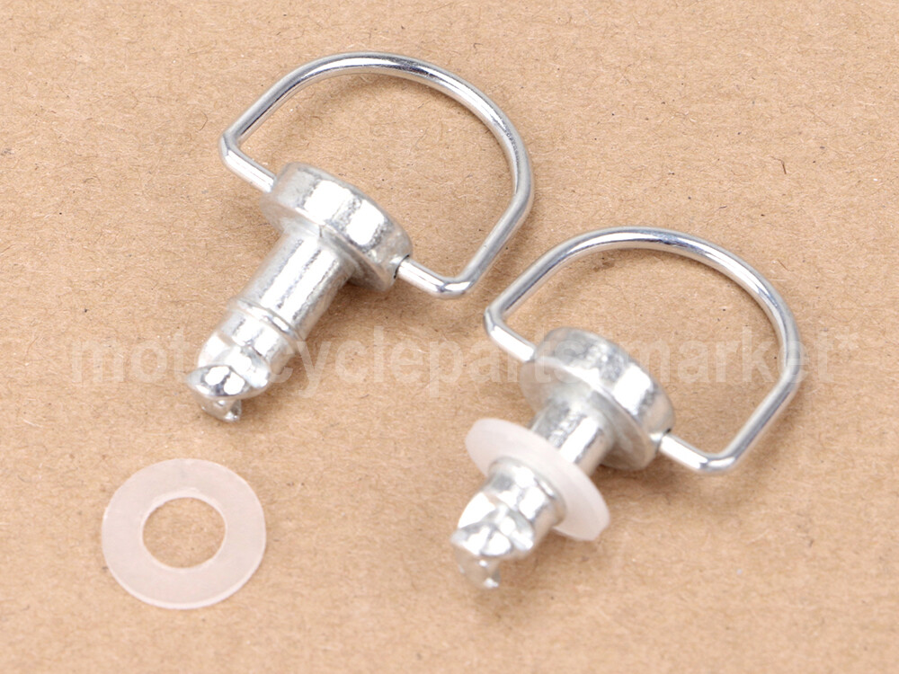 Pair Motorcycle 15mm Quick Release D-RING 1/4 Turn Race Fairing ...