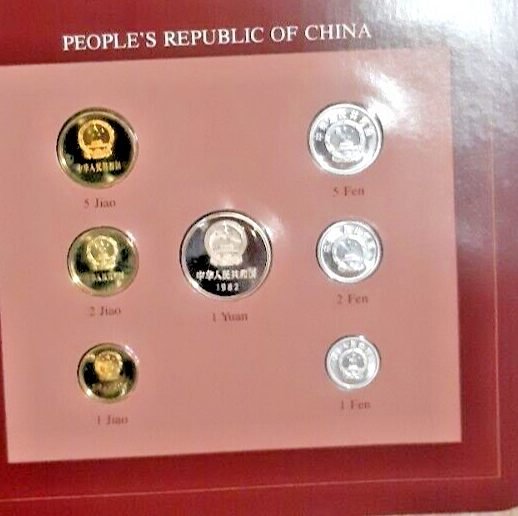 Republic Of China 1982 Mint Set Coins of All Nations Mint Proof Set w ...