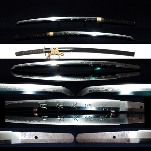 刀 KATANA Antique Japanese Long Sword 62.7cm Signed 祐定 Sukesada , 備前刀 ...