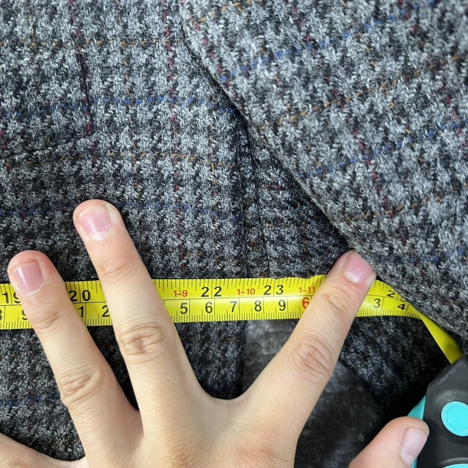 Polo University Club Men’S Gray Blazer Jacket Double Button Measures ...