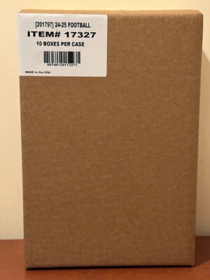 2024 Panini Prizm Deca NFL Football Hobby Box Sealed Case of 10 Boxes ...