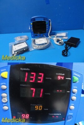 GE Procare 400 Series Patient Monitor Masimo Set SPO2 W/ Leads ...