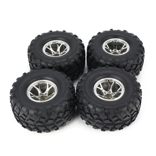 1/10 Rc Monster Truck Wheels Tires for Hpi Mt2 Firestorm Jumpshot Mt ...