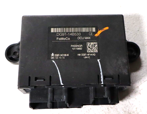 2013-2016 Ford Fusion Front Right Passenger Door Control Module DG9T ...