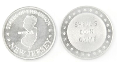 Vintage New Jersey Shells Coin Game Token Automotive Collectable Trip ...