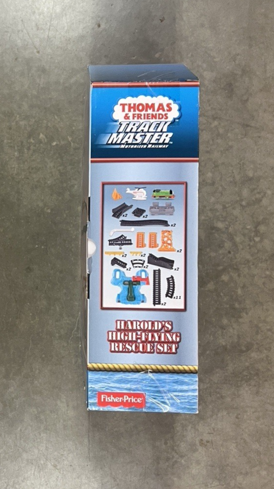 Thomas & Friends Trackmaster Harold’s High Flying Rescue Set Fisher ...