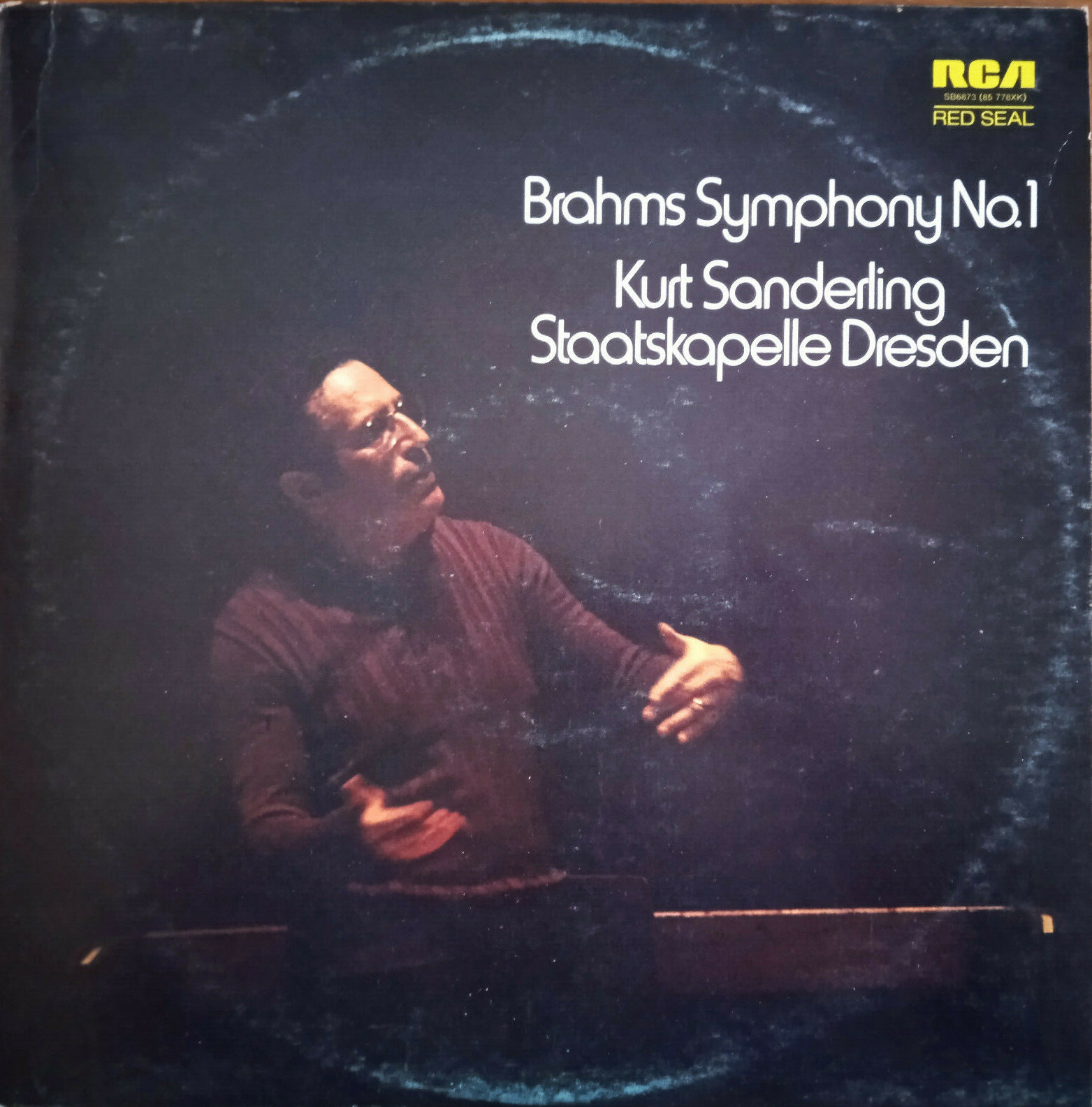 RCA STEREO SB 6873 BRAHMS SYMPHONY NO 1 *STAATSKAPELLE DRESDEN ...