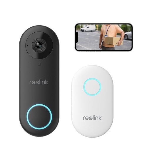 Reolink Video Doorbell PoE Camera Wired 5MP Smart Person Detection 2 ...