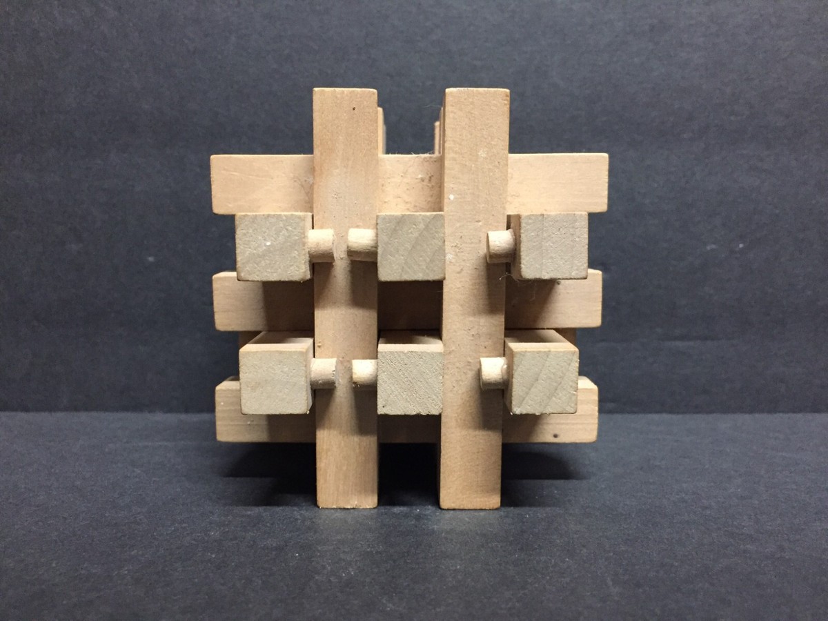3d Wooden Cube Puzzles