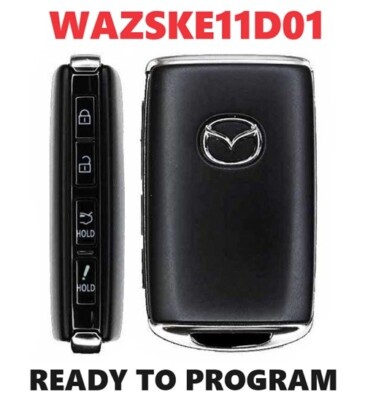 WAZSKE11D01 Smart Remote Key Fob for Mazda 3 2019 2020 2021 2022 BCYA ...