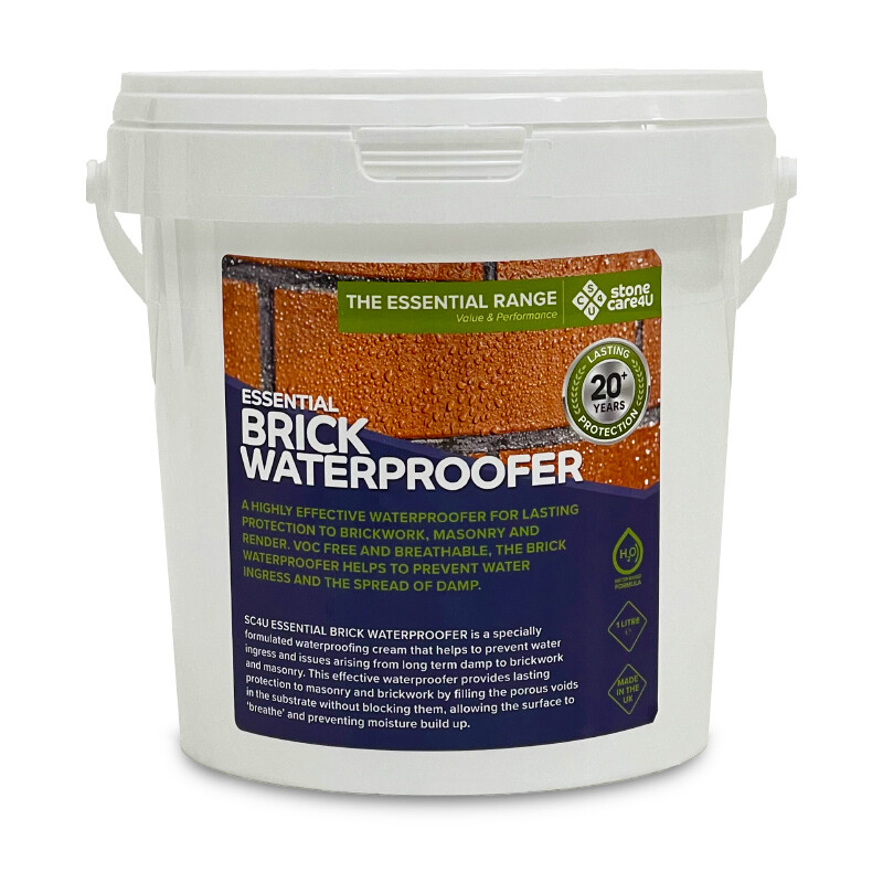 Brick Waterproofing Sealer Cream Prevent Damp & Moisture in Walls 25yr ...