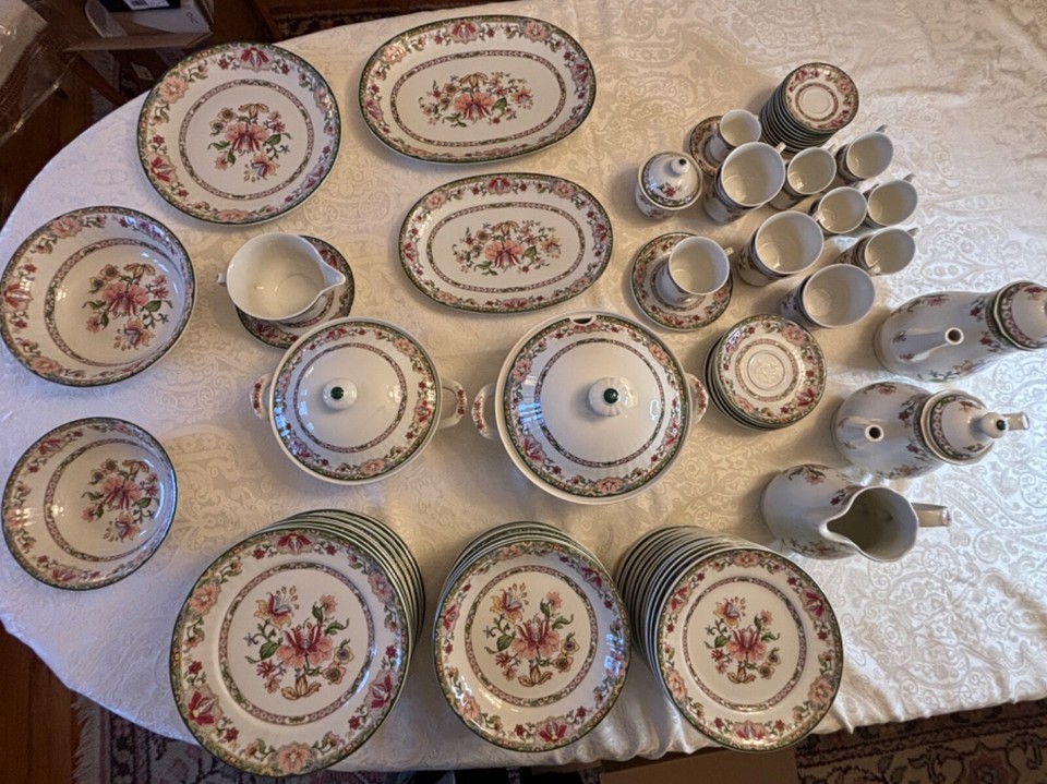 Vintage Eschenbach Ceranova Hand-Decorated In-Glaze Porcelain ...