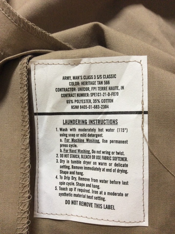 US Army Green Service Uniform AGSU Men's Shirt Short Sleeve Uniform ...