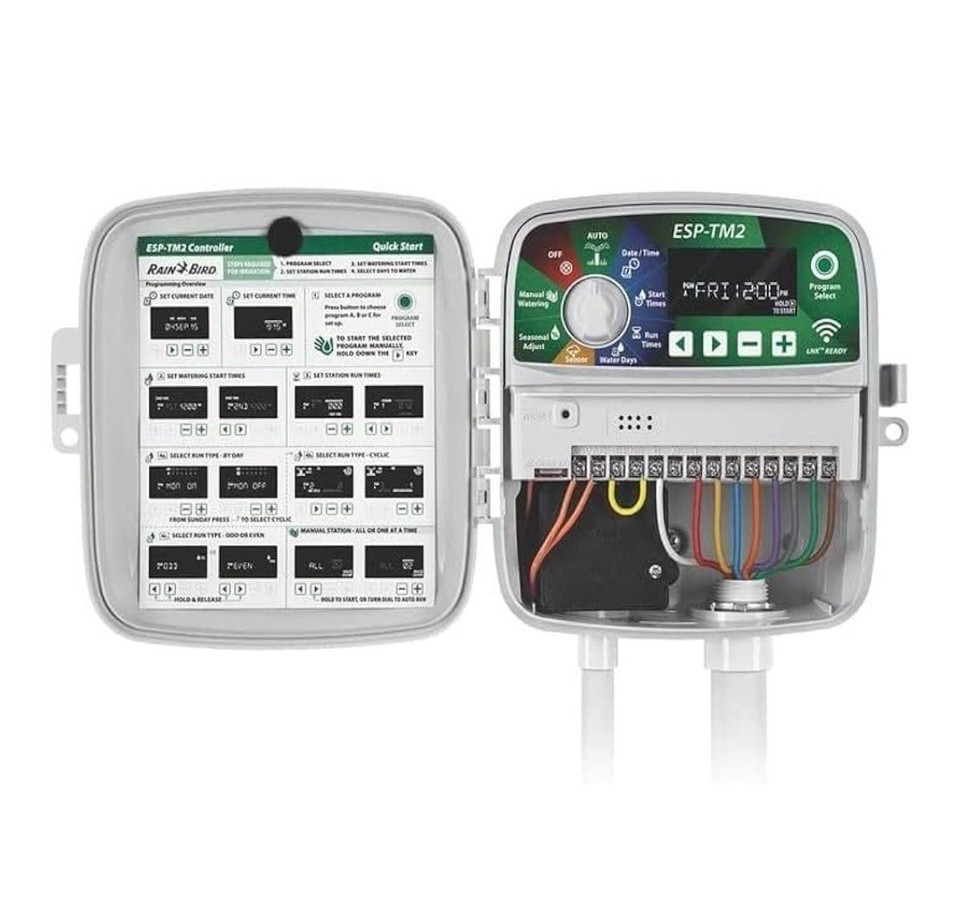Rain-Bird ESP-TM2 Indoor Outdoor Irrigation WiFi Zone Controller Timer ...