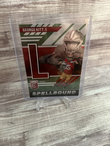 George Kittle 2023 Elite Spellbound Green 'L' #SB-GK5 | eBay