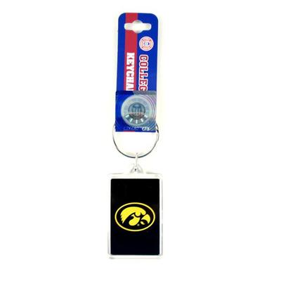 Iowa Hawkeyes Premium Acrylic Key Chain [NEW] Keychain Plastic Key Ring ...