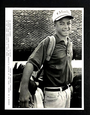 1993 Miami Herald Golfer Of The Year Steve Scott Coral Springs HS Press ...