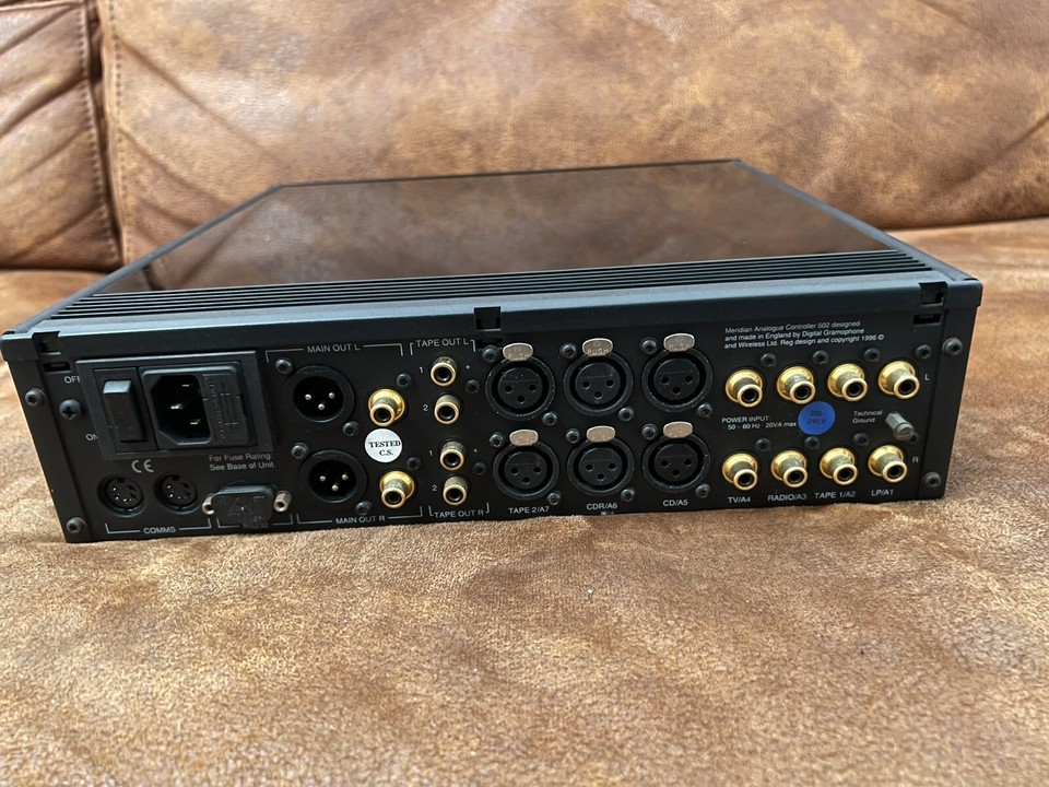 Rare Meridian 502 Analogue Controller - Pre-amplifier | eBay UK