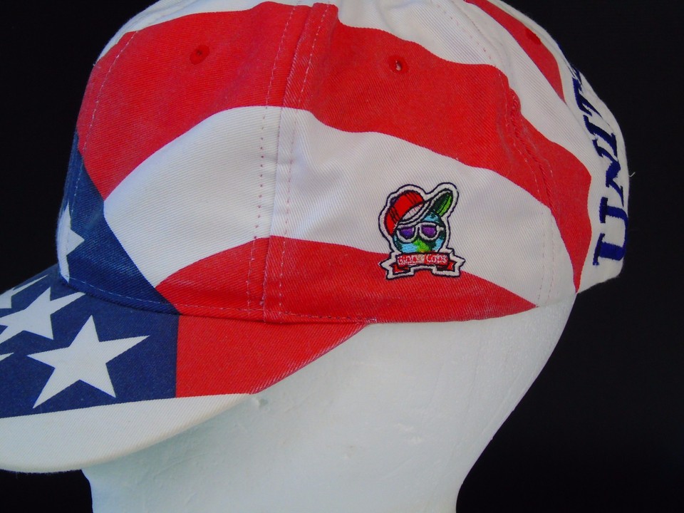 USA Flag Baseball Hat Snapback Cap Undervisor US Map Global Caps ...