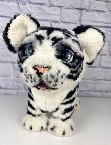 READ FurReal Roarin’ Ivory Playful Tiger Black White ToysRUs WORKS ...