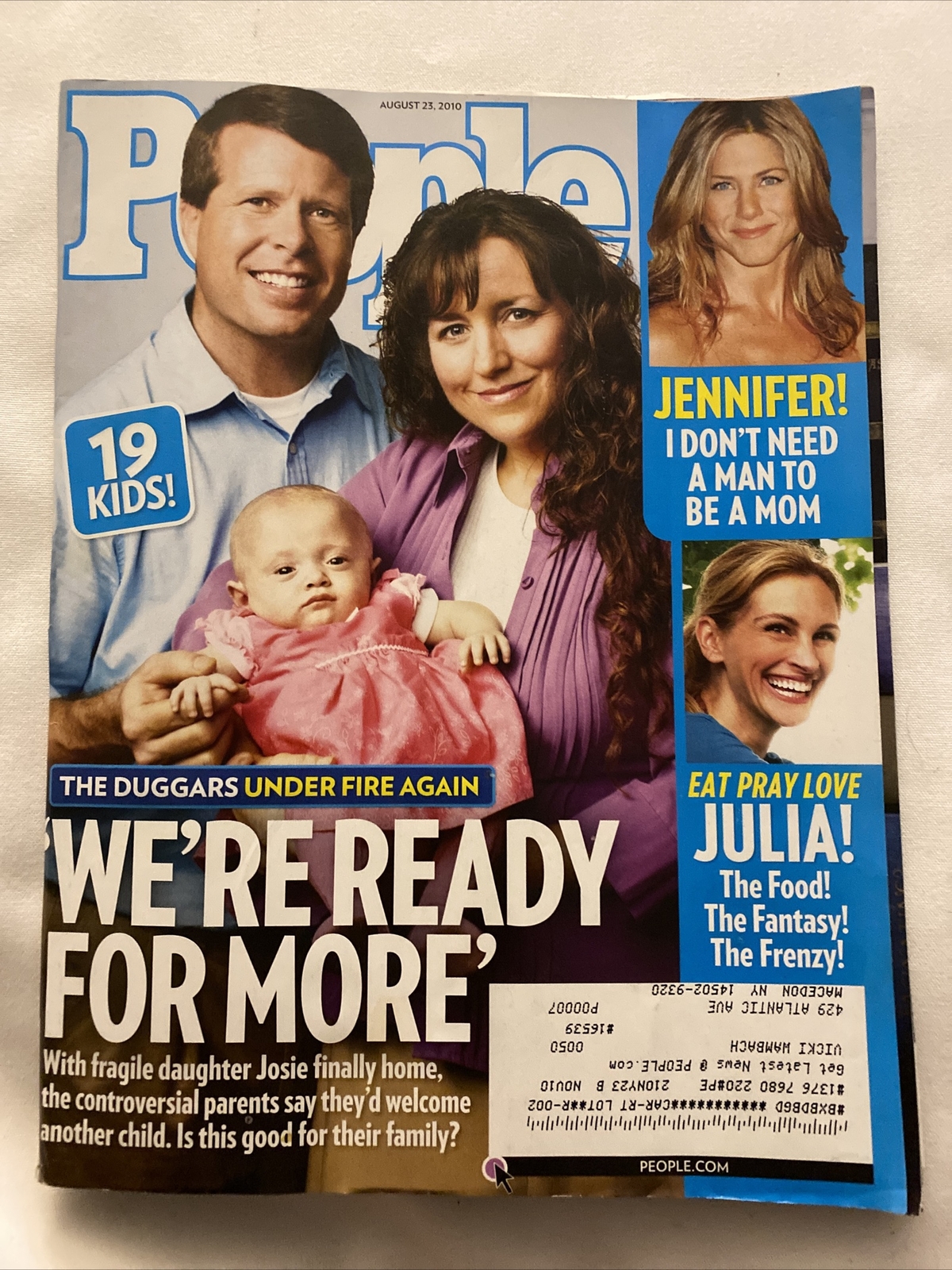 2010 August 23 People Magazine Julia Roberts Talks Eat Pray Love Movie ...