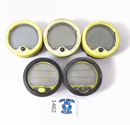 5x Lot Oceanic Veo 1.0, 100, 100nx Scuba Dive Diving Computer Puck ...