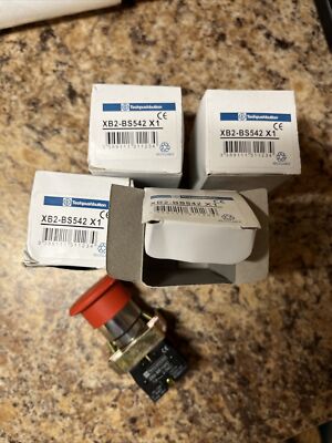 emergency push button N/O XB2-BS542 X1 Lot Of 4 | eBay