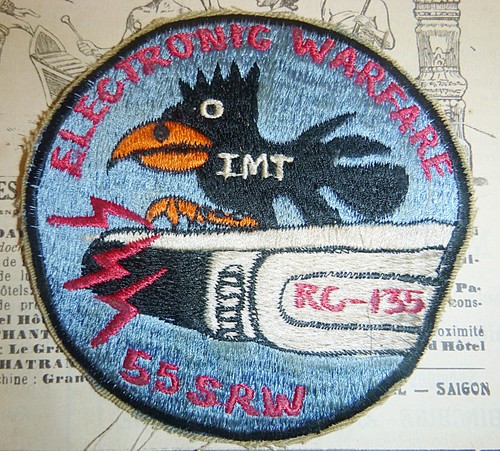 Rare Cold War Patch - USAF - 55th Strategic Reconnaissance Wing - RC ...