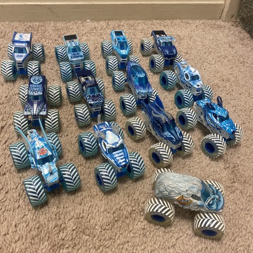Fire And Ice Monster Jam Trucks Ice Lot- Monster Mutt, El Toro Loco And ...