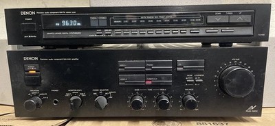 Denon PMA-500V Stereo Integrated Amplifier & TU-450 AM/FM Stereo Tuner ...