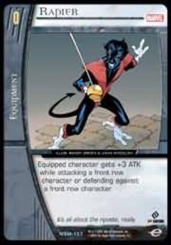 VS System: Rapier [Played] Marvel Web of Spider-man TCG CCG Classic ...
