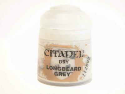 Longbeard Grey Citadel DRY Paint 40k Warhammer Games Workshop Color ...
