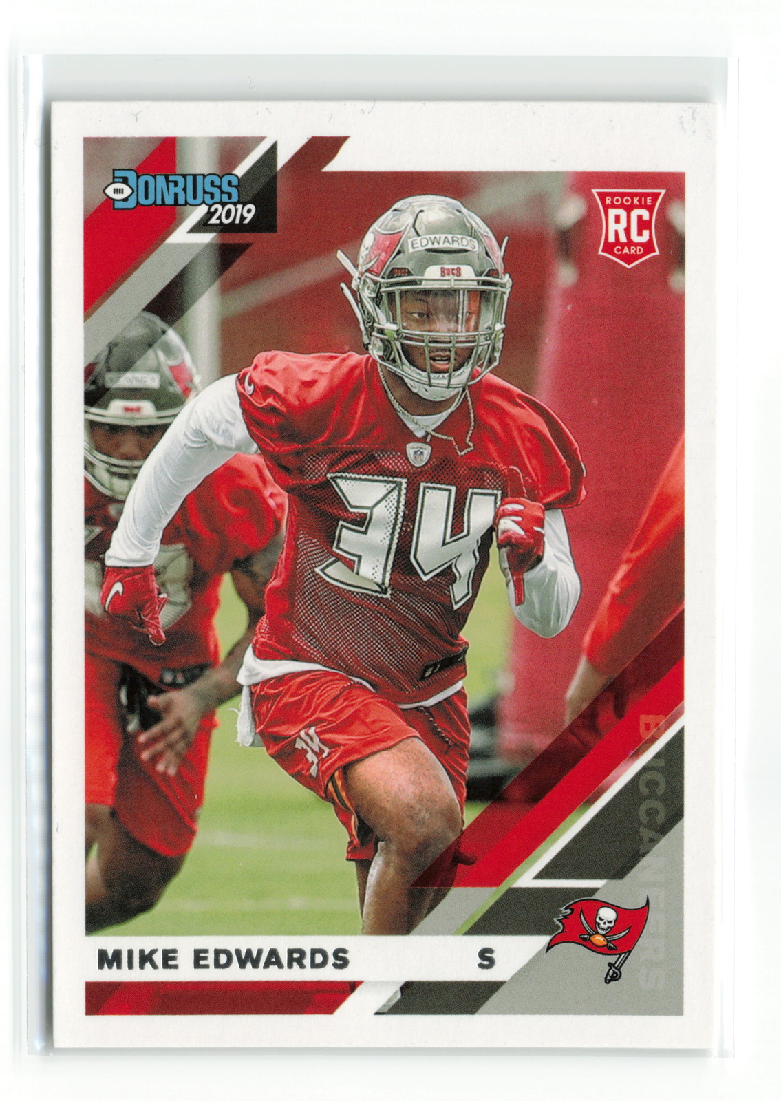 MIKE EDWARDS #286 RC 2019 PANINI DONRUSS BUCCANEERS | eBay