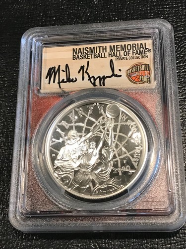 PCGS PR70DCAM 2020 FDOI AUTO COACH K MIKE KRZYZEWSKI AUTOGRAPH ...
