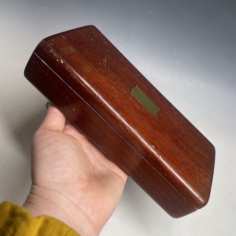 Antique 19th C. Mahogany Surgeon Rear Hinge Wooden Doctor's Box Medical ...