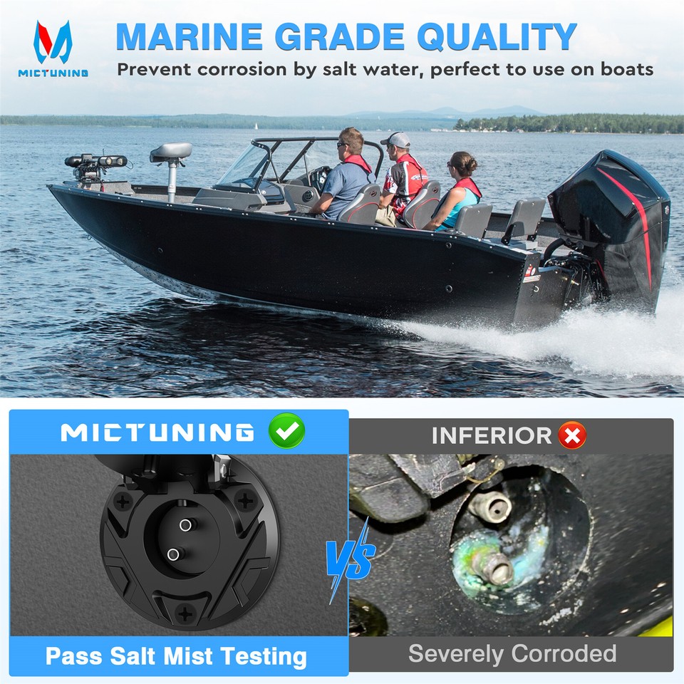 8AWG Marine Boat Trolling Motor Plug & Socket 2-Wire Quick Disconnect ...