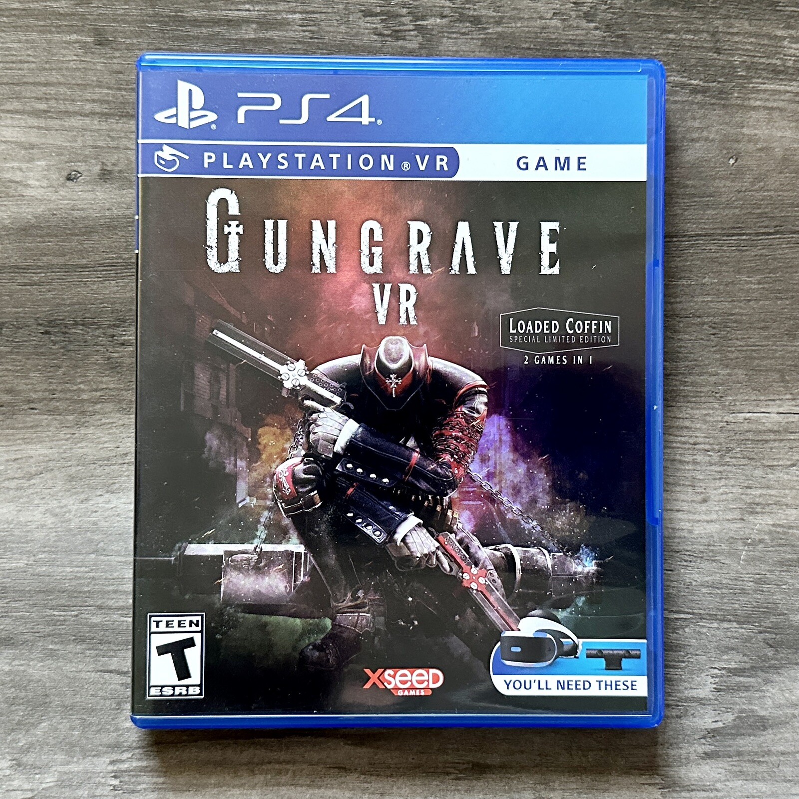 Gungrave VR Loaded Coffin Edition PS4 PlayStation 4 + Poster - CIB ...